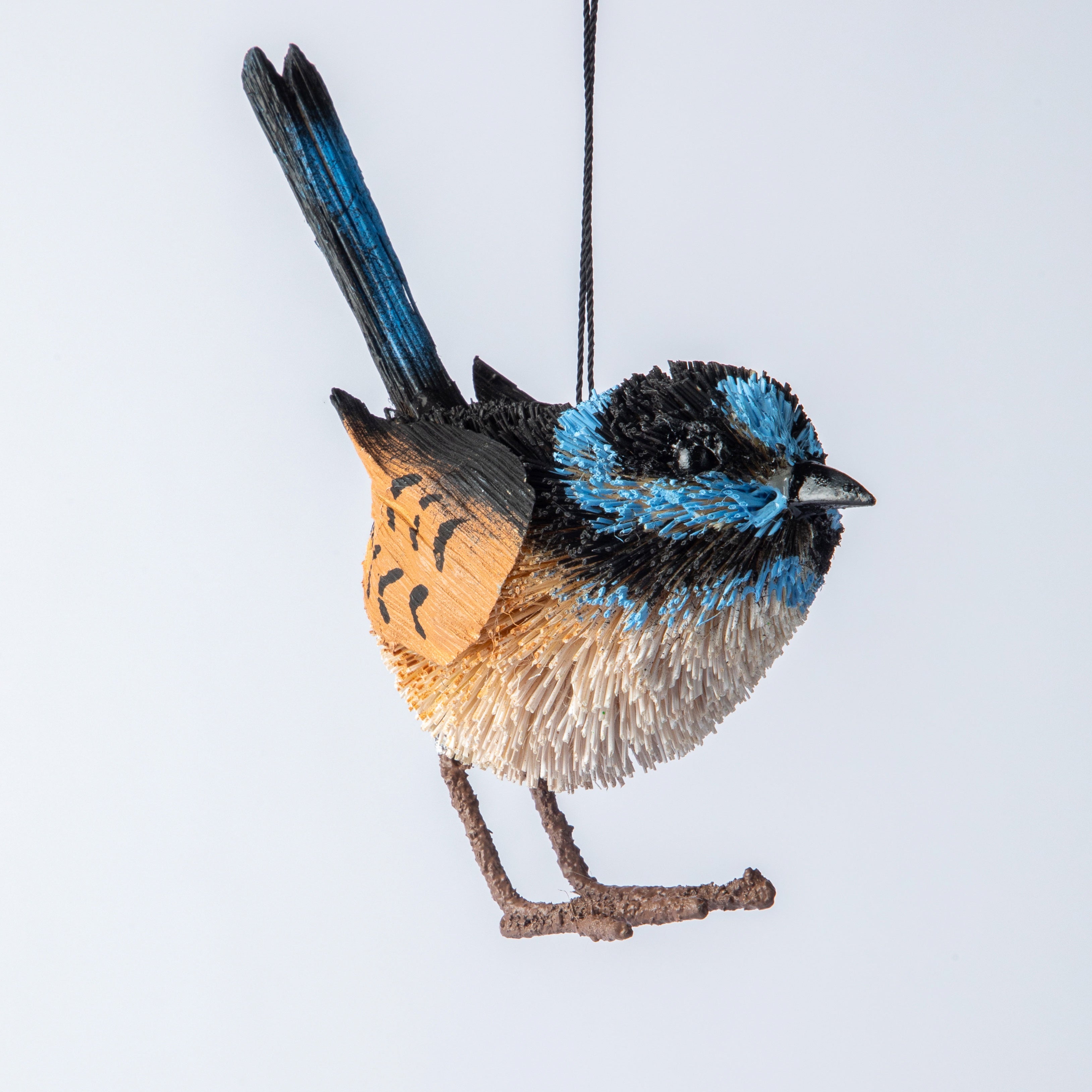 BLUE WREN HANGING ORNAMENT – HOTA Shop
